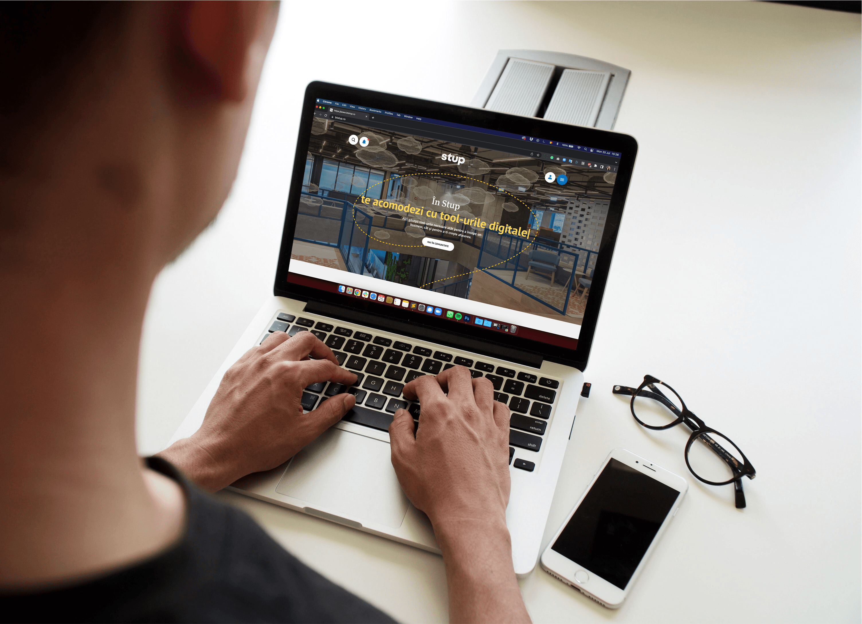 Soluțiile pentru afacerea ta se găsesc la STUP · ThinkOut